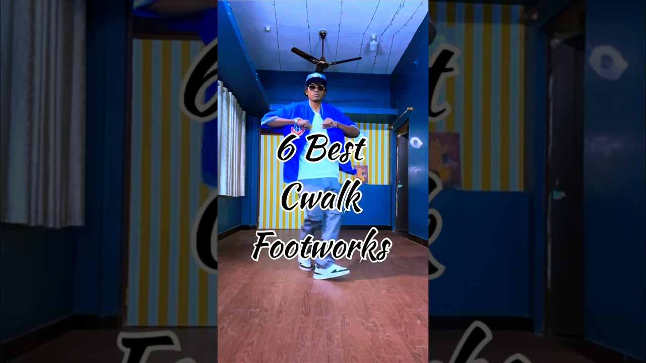 6 Best Cwalk Footworks #cwalk #cwalking #jddancetutorial #hiphop