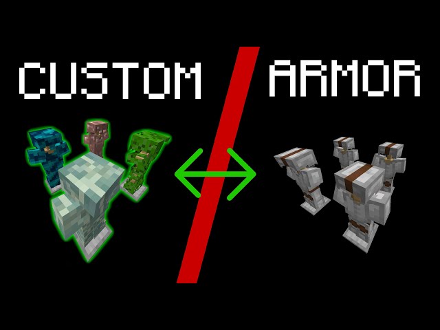 Custom Armor Method! Minecraft Data Pack
