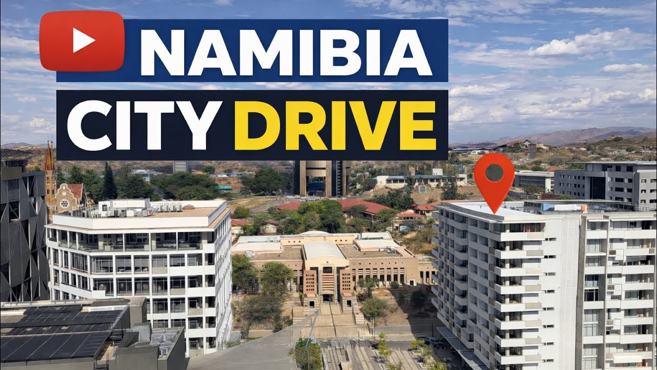 Namibia, ultra-modern city of Windhoek in 2026🇳🇦