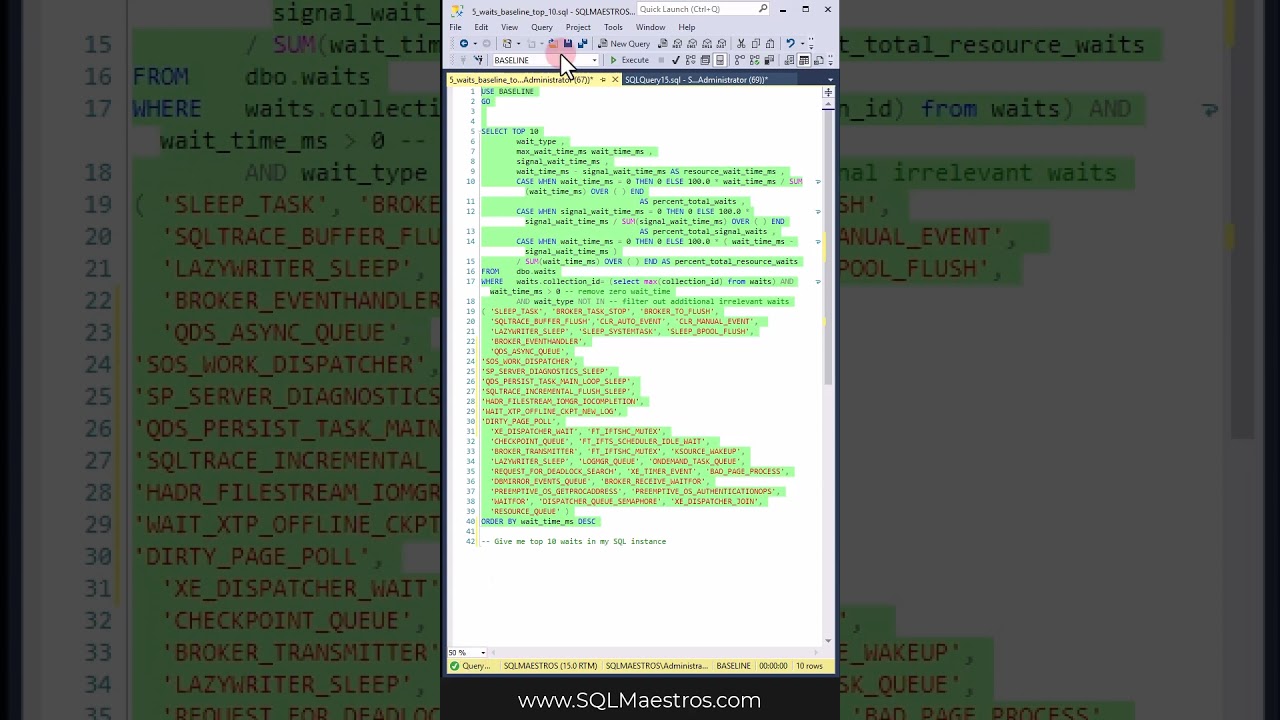 SQL Server Top 10 Waits - SQL Server Training, SQL Server Video Courses ... SQL Server Top 10 Waits - SQL Server Training, SQL Server Video Courses ...