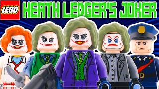 Lego Joker Minifigure Upgrades & Customs! | Heath Ledger/The Dark Knight