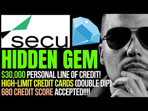$30,000 PERSONAL LINE OF CREDIT 🔥 | BEST PERSONAL LOANS for BAD CREDIT | SECU CREDIT UNION