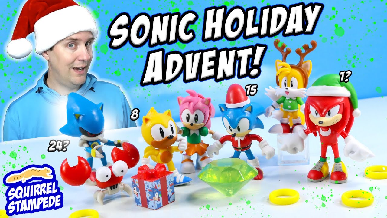 Sonic the Hedgehog Christmas Advent Calendar Countdown Review 2022