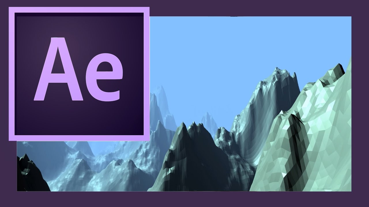 Digital mountains in After Effects using Trapcode Mir TUTORIAL