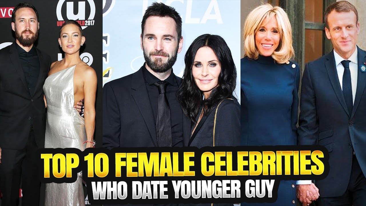 Top 10 Female Celebrities Who Dated Younger Men | Age is Just a Number - AllTruth23 #celebrities