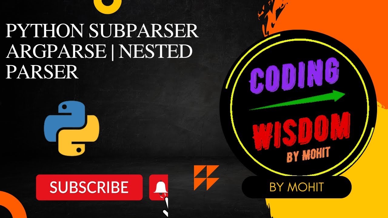 Python Argparse Subparser , Nested parser, Command line argument
