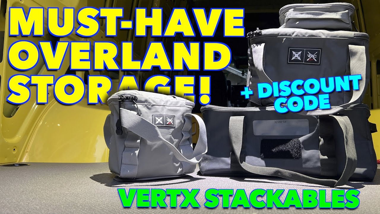 Must-Have Overland STORAGE! Vertx VTAC Stackable Bags + Discount Code!