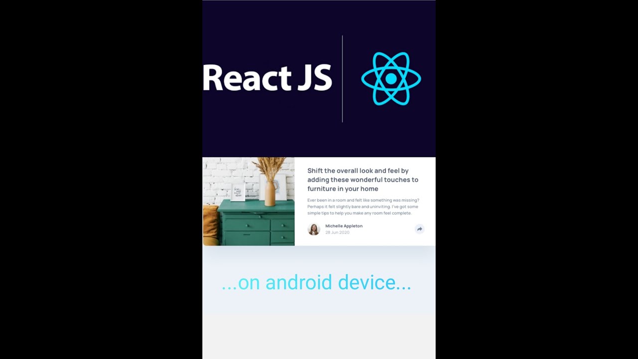 Article preview component master in React js | Frontend Mentor challenge