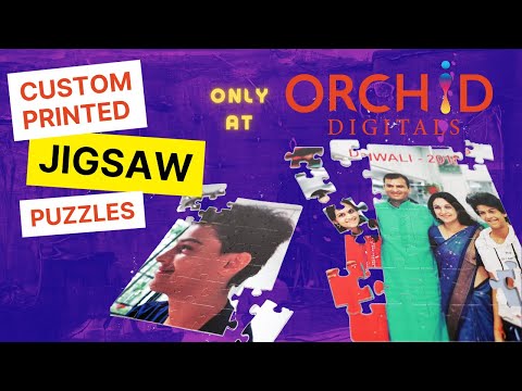 Jigsaw Puzzle With A Custom Printed Image | A unique gift for a loved one