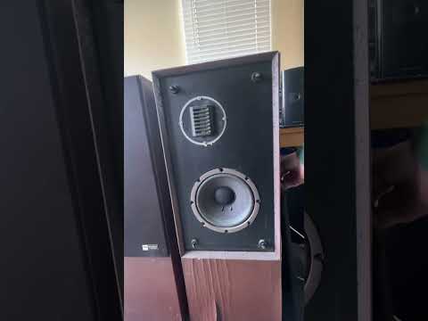Vintage ESS Tempest LS 8 2-Way Heil Floor Speakers; Tested | Reverb
