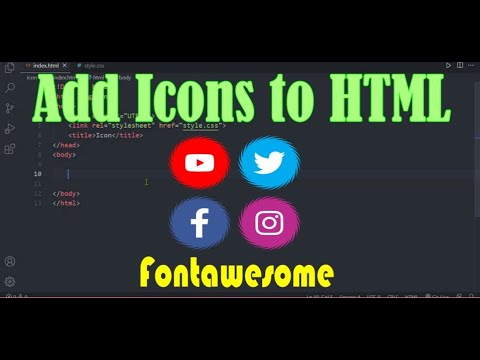 Learn CSS icons in 5 minutes 🏠 | Font Awesome Icons | HTML And CSS Tutorial