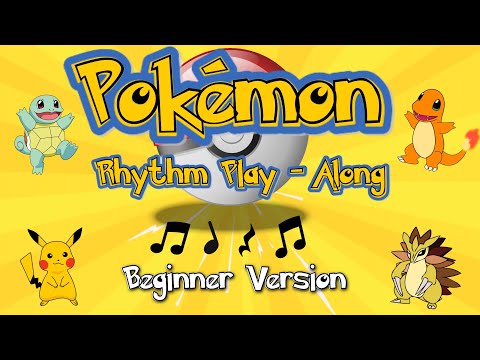 Music Activity for Kids: Pokémon Rhythm Play-Along | Brain Break | Beginner Version