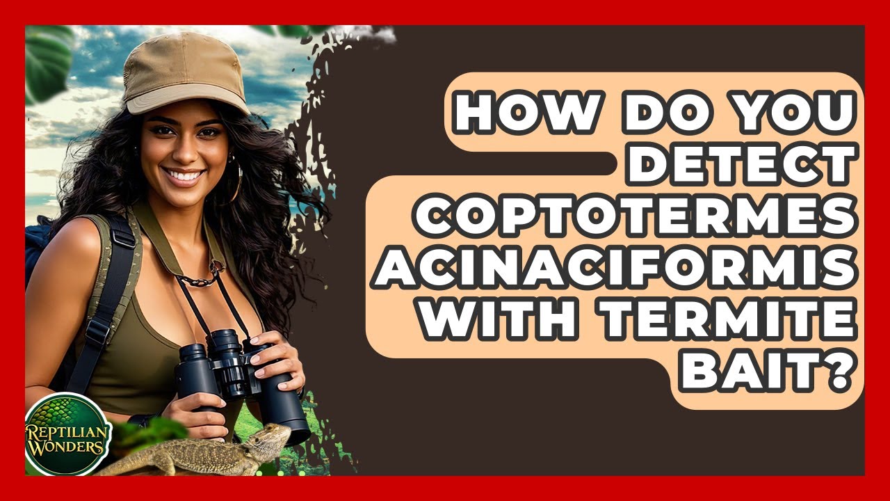 How Do You Detect Coptotermes Acinaciformis With Termite Bait? - Reptilian Wonders
