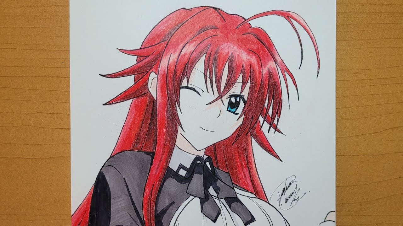 RIAS GREMORY | Speed Draw Anime