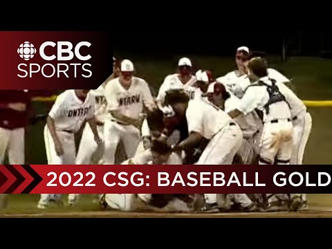 Ontario mercy rules Alberta to win 2022 Canada Summer Games baseball gold | CBC Sports