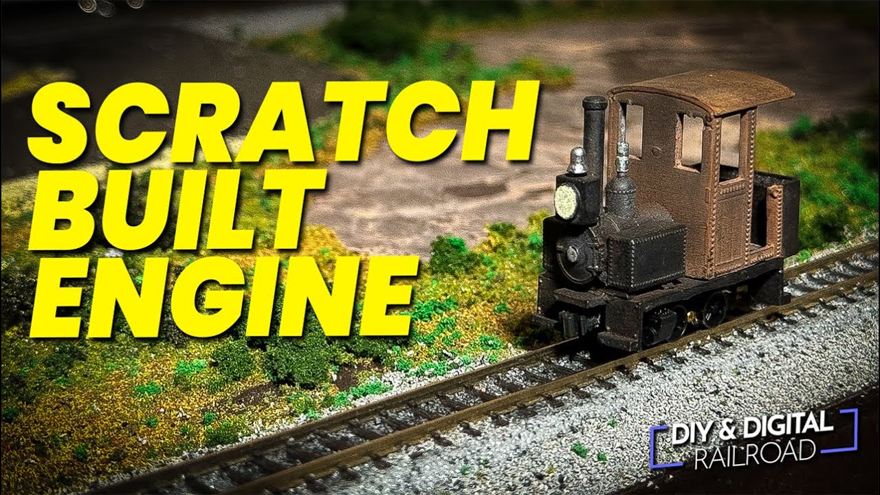 My FIRST Try at Scratch Building a Model Train Engine