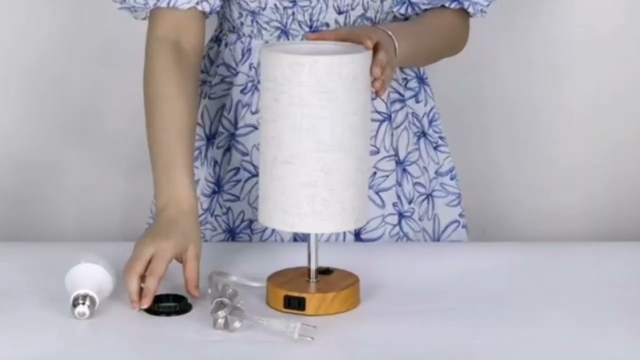 Lámpara de mesa de noche para dormitorio