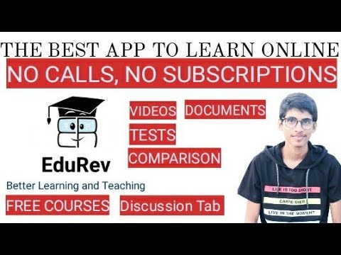How to use edurev -- how can i use this app // explained by sameer shrinath Video Lecture - Class 10