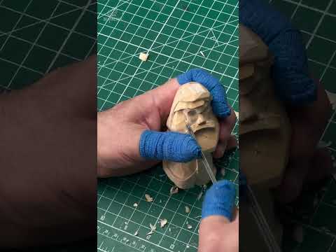Let's start the Christmas season with the tutorial on carving a Santa Claus 🎅 #christmas #santa