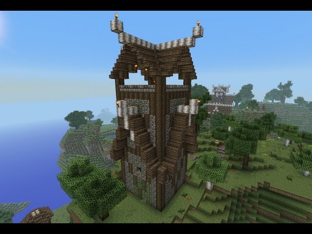 Tutorial: Nordic Watchtower Minecraft Map