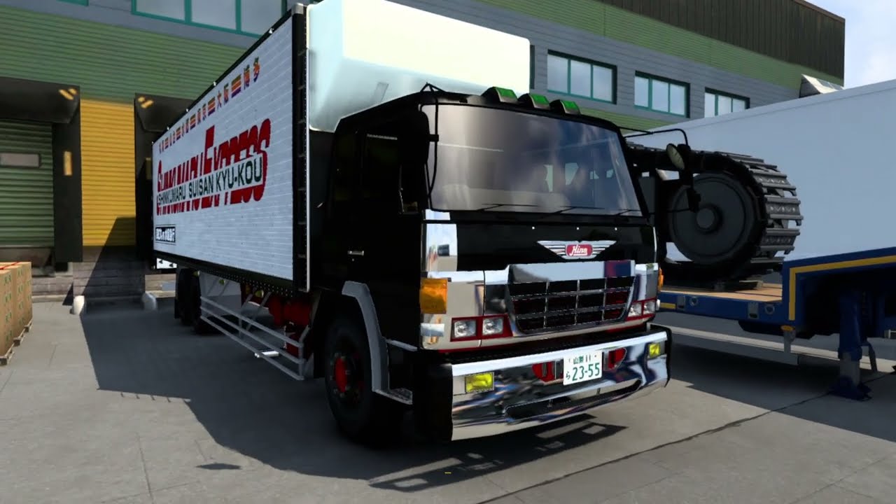 Hino Super Dolphin V8 Open pipe sound 1.0 - ETS 2
