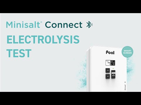 ELECTROLYSIS TEST - EN - MINISALT CONNECT