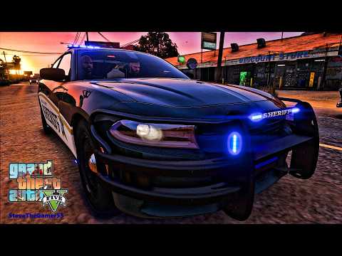 GTA 5 MODS LSPDFR SHERIFF MONDAY OSCEOLA COUNTY PATROL CHARGER