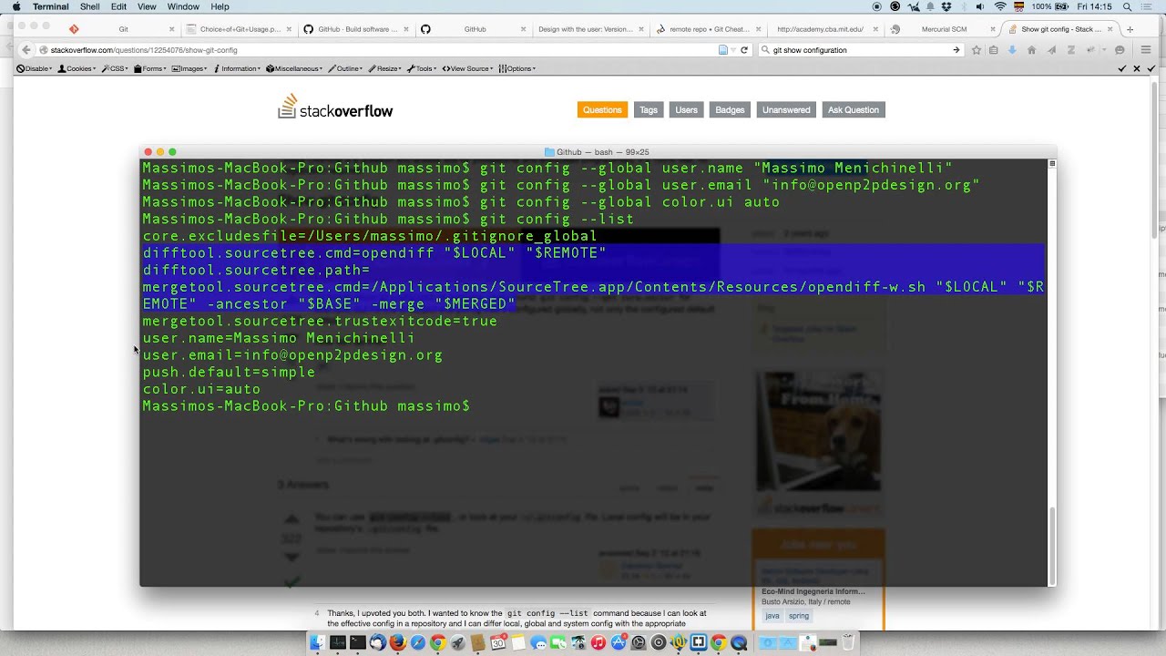Fab Academy 2015: Lecture01 Git-Github