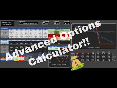 Advanced Excel Options Calculator 📈- How to Calculate P&L on Options Strategies - Excel Templates