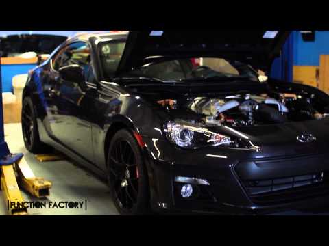 Subaru BRZ swapped with LS engine sounds MEAN! | Function Factory