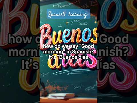 To those who are new to Spanish.#spanishlanguage#spanishdrill#learnspanish