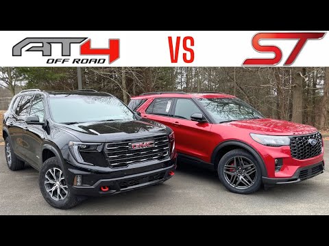 2025 GMC Acadia VS 2025 Ford Explorer