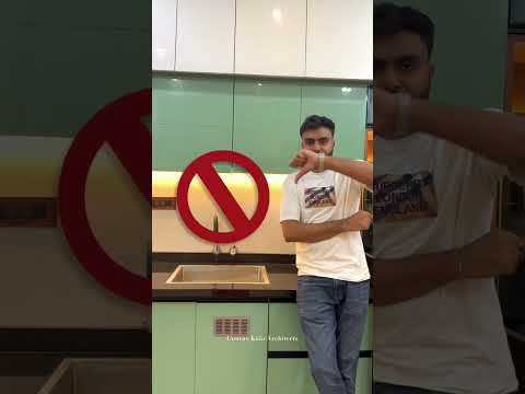 Pooja unit in Kitchen | Temple in Kitchen | Kitchen Vastu