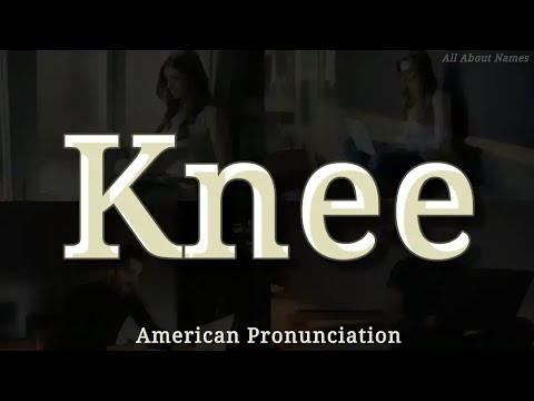 Knee: American Pronunciation, Meaning, and Usage in Sentences
