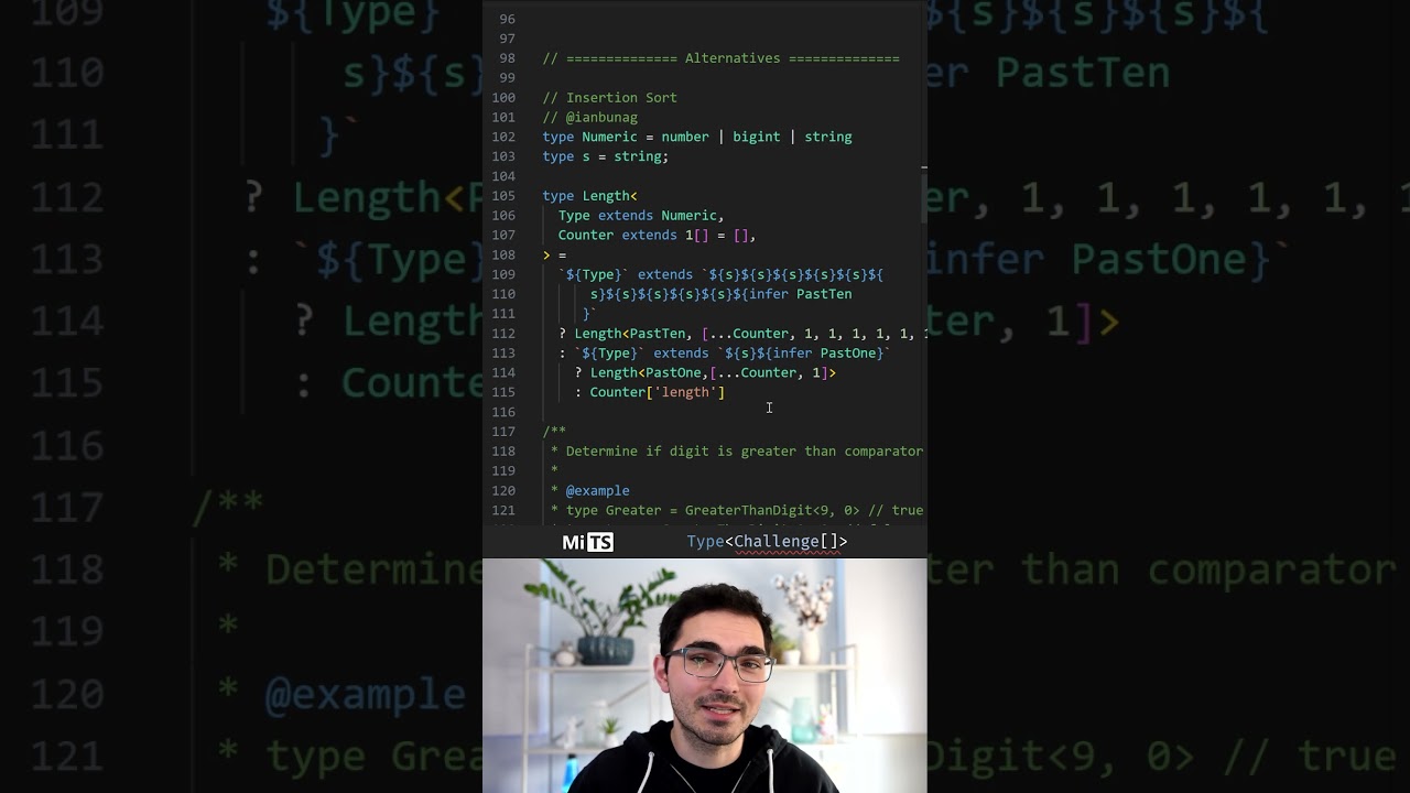 Sort - TypeScript Type Challenges #741 [EXTREME]