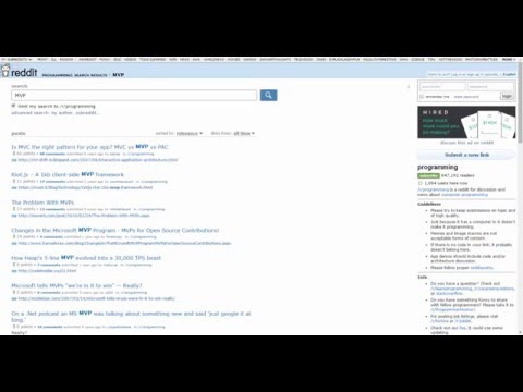 Reddit search in a nutshell