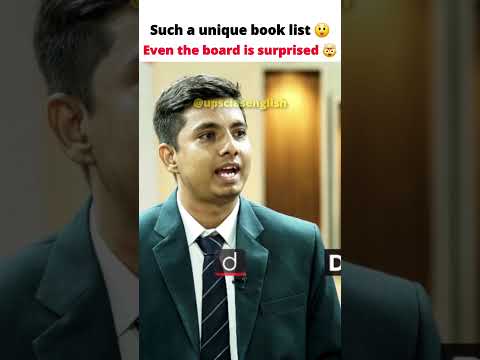 Name some books you have read? | Dr.Tanu Jain Ma'am | #shorts #upsc #interview