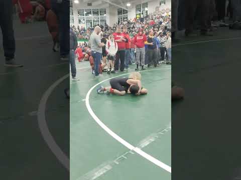Bane hits the cradle for a quick pin! #youthsports #youthwrestling #sports #wrestling #win #ohio