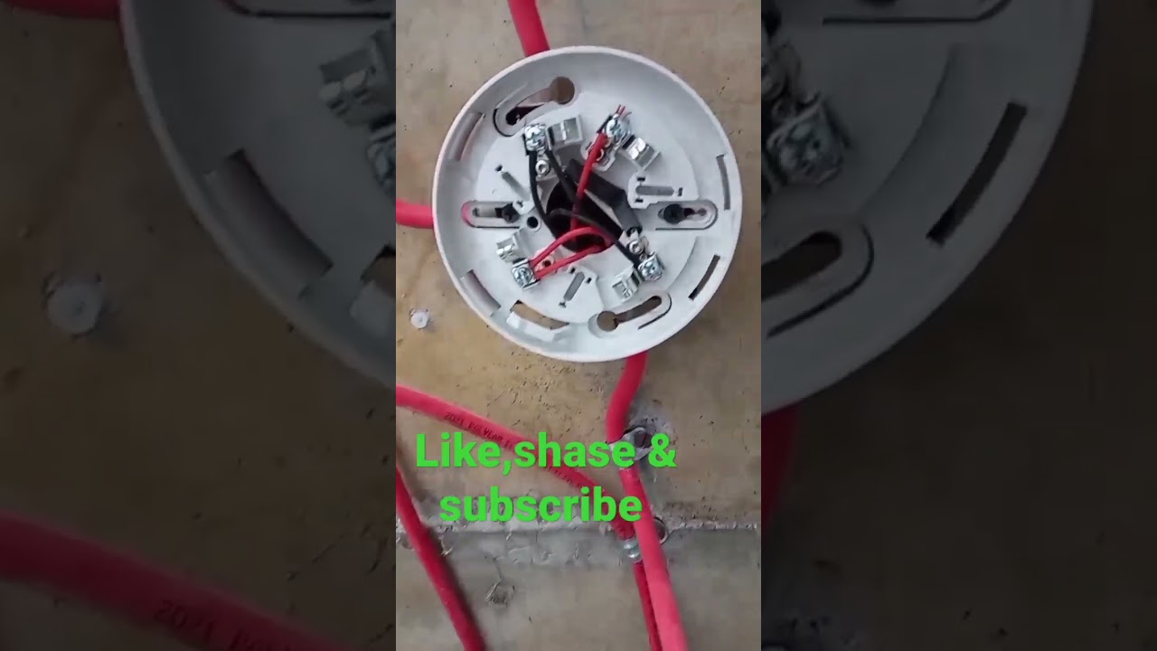 smoke detector connection