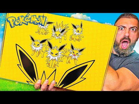 Pokemon's NEW GIANT Eeveelution Boxes Are INSANE!