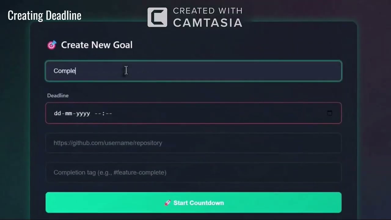 GitDone: A GitHub-Integrated Deadline Countdown for Notion