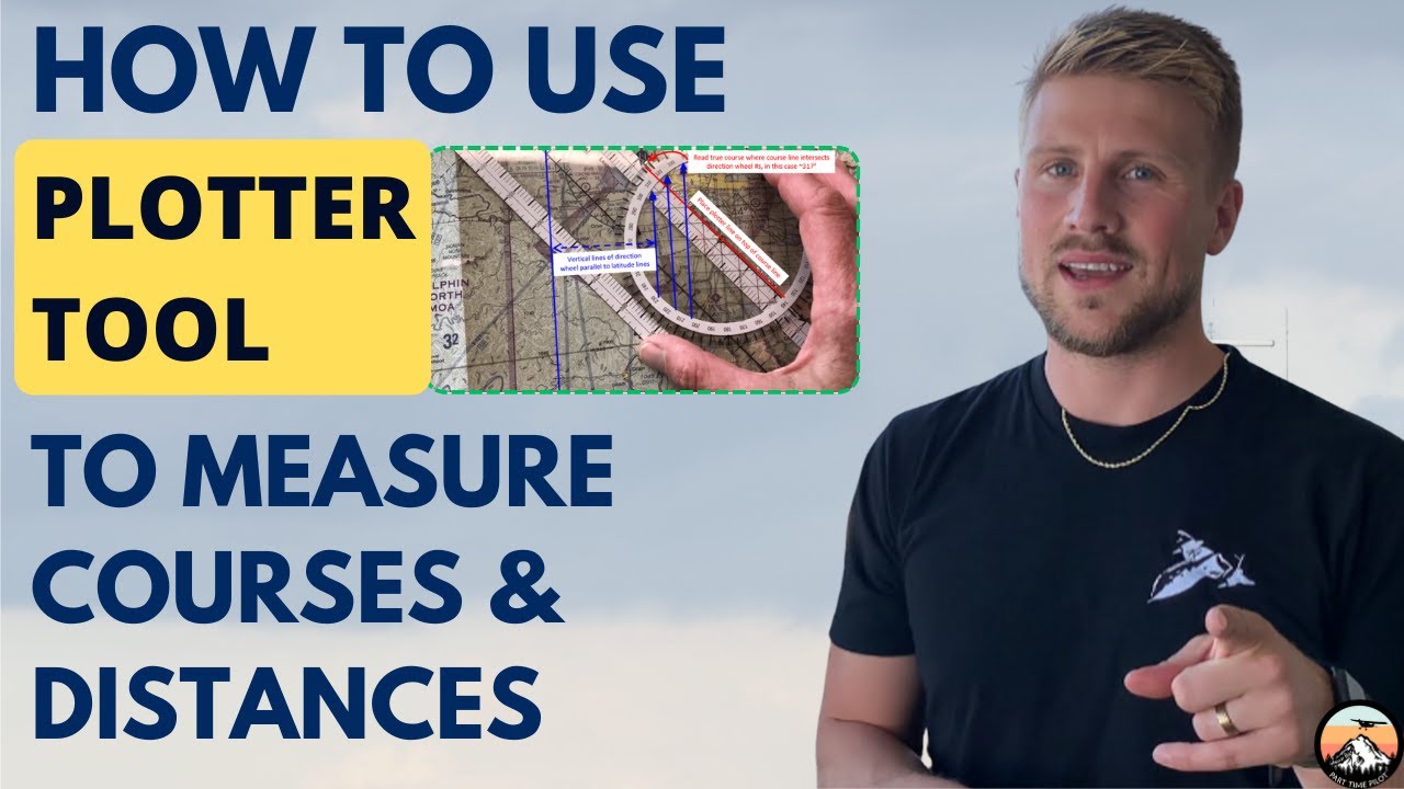 Measuring True Course & Distance on Sectional Chart