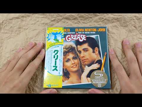[Unboxing] GREASE OST [SHM-CD] [Cardboard Sleeve (mini LP)] [Cardboard Sleeve (mini LP)]