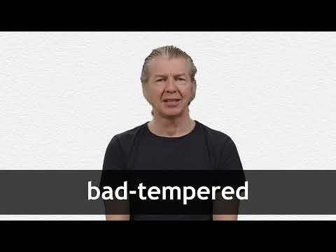 BAD-TEMPERED definition and meaning | Collins English Dictionary