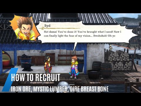 CARA REKRUT SYD "IRON ORE, MYSTIC LUMBER, DIRE BREASBONE LOCATION" - EIYUDEN CHRONICLES HUNDRED