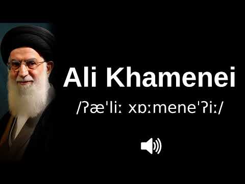 🇮🇷 How to pronounce Ali Khamenei (CORRECTLY!)