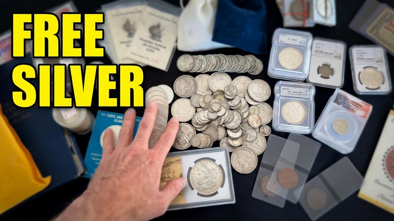 Three Ways to Get FREE Silver From Me this Saturday! #numismatics #silverstacking