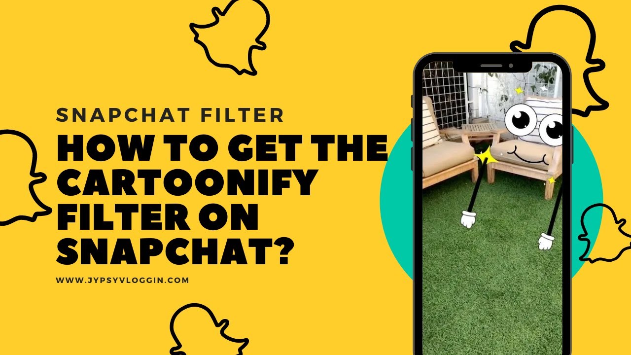 How to get the cartoonify filter on snapchat