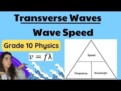 Grade 10 Physics Wave Speed