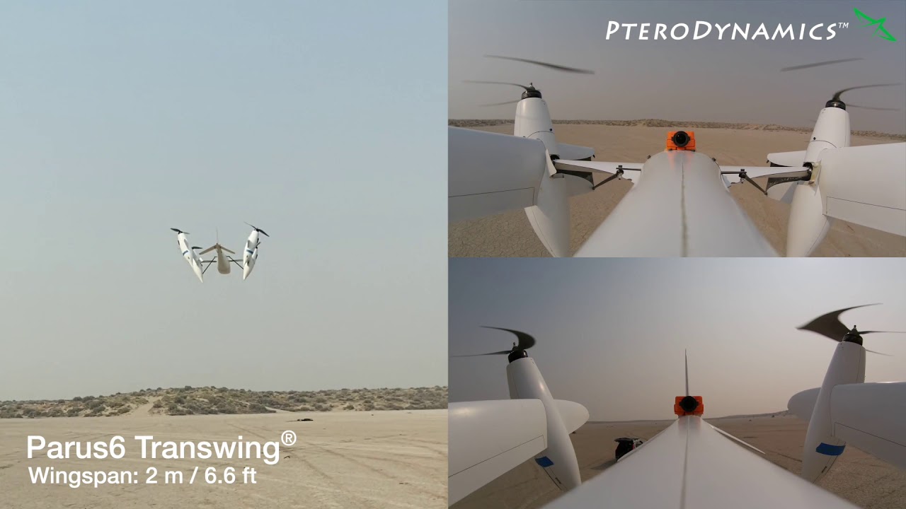 Transformer Aircraft Folds Its Wings to Become a Multirotor Drone ...